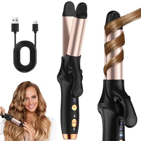 Hcrtgay Curling Iron Cordless Rechargeable Curling Want It All