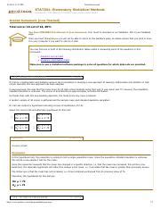 STAT 301 Hw 6 Pdf 10 18 21 11 47 PM Graded Homework STAT301 Elementary Statistical Methods