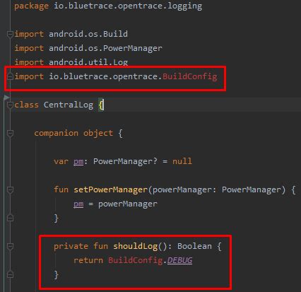 Unresolve Reference BuildConfig Issue 33 Opentrace Community