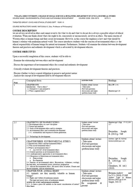 Environmental Ethics Full Pdf Morality