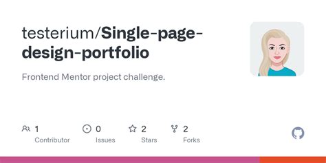 Single Page Design Portfolio Index Html At Main Testerium Single Page
