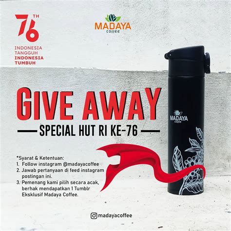 Madayacoffee Giveaway Time Special Hut Ri Ke 76