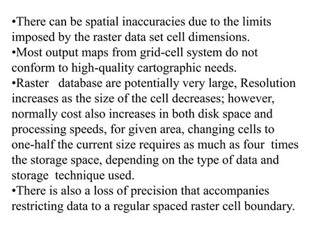 Raster Data Ppt Pptx