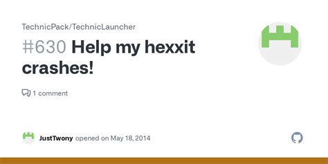 help my hexxit crashes · issue 630 · technicpack techniclauncher · github