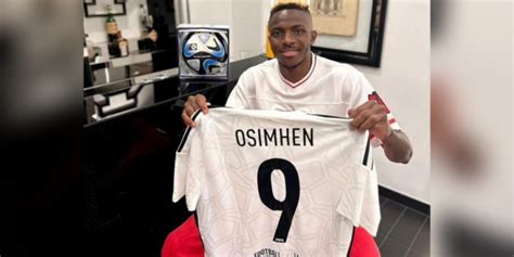 FIFA Honours Osimhen With Special Jersey Ball