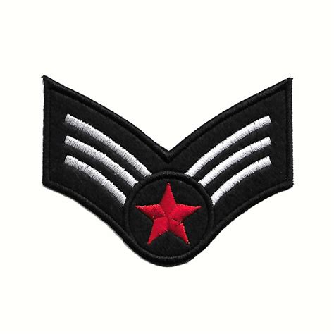 Commando Stripes Patch 35 X 3 Inches Motohog