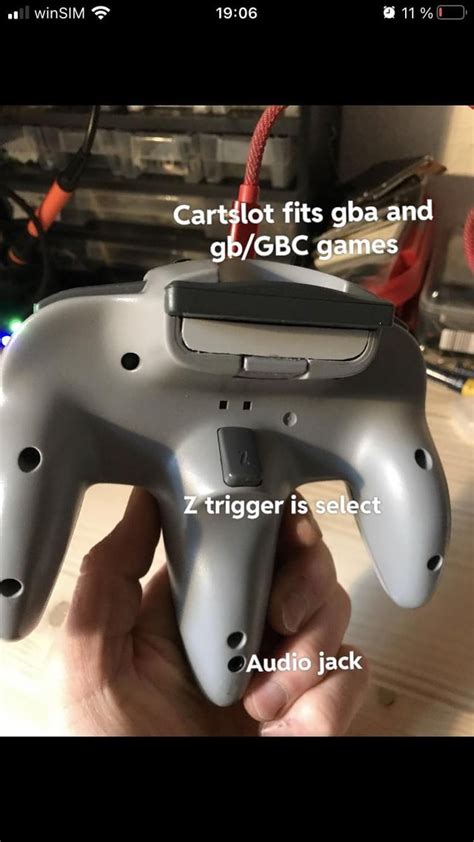 Gba In A N64 Controller Rn64