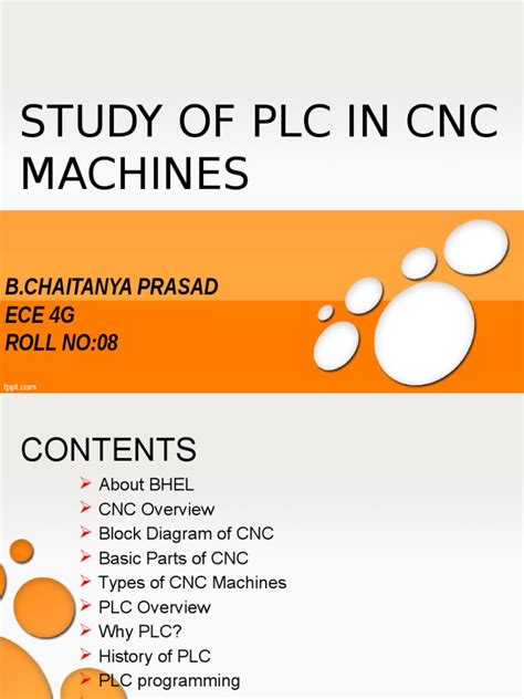 programmable logic controllers in computer numerical control machines