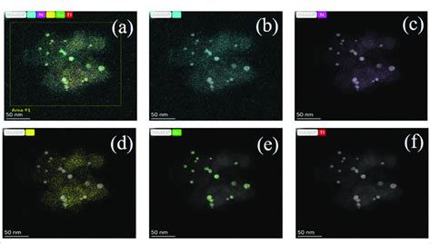 Corresponding Elemental Mapping A Survey Map B C C N D O Download Scientific