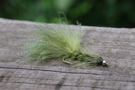 Wooly Bugger Olive Cone Head Wooly Bugger Fly Co