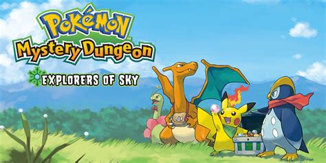 Pokémon Mystery Dungeon Explorers of Sky Nintendo DS Games Nintendo