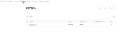 how to configure your domain with vercel dns for use on improvmx