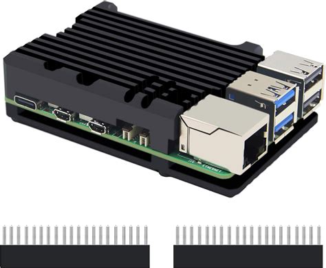 Geekworm Aluminum Passive Cooling Armor Heatsink Case For