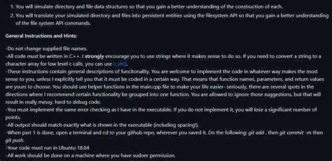 solved 1 you will simulate directory and file data