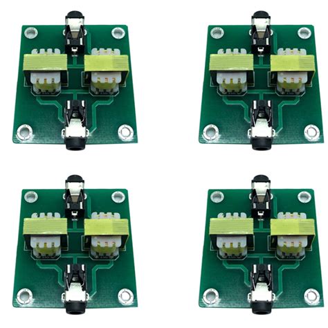 4x Interference Isolator Stereo Audio Aunty Interference Isolator