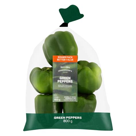 Pnp Green Peppers 800g Smart Price Specials Pnp Home