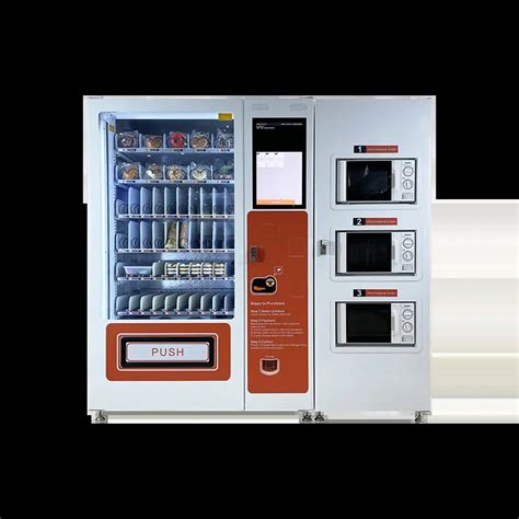 Microwave Heating Vending Machine3m Hot Food Vending Machine