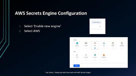 AWS Secrets Engine Configuration LECTURE AWS Secrets