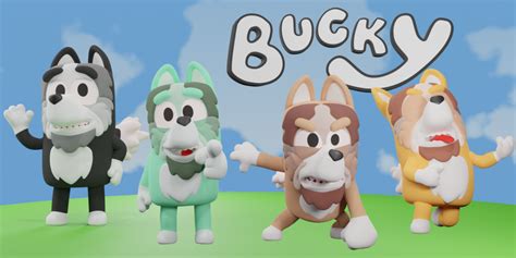 Bucky Character Rig Cg Cookie