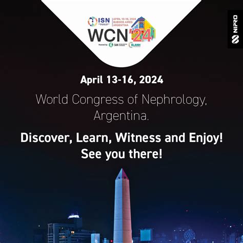 Welcome To The Wcn World Congress Of Nephrology With Nipro