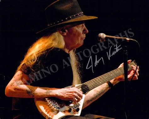 Johnny Winter Autograph Signed Photograph Tamino