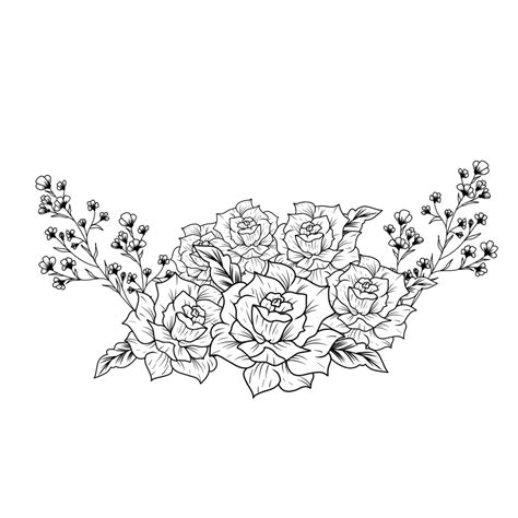 Arte Floral Estético Simple PNG Arte Floral Flor Estetica Flor PNG