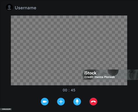 화상 통화 화면입니다 화상 통화 창 템플릿입니다 화상 채팅 인터페이스 인터넷에서 통신을위한 응용 프로그램 화상 통화에 대한 스톡 벡터 아트 및 기타 이미지 Istock