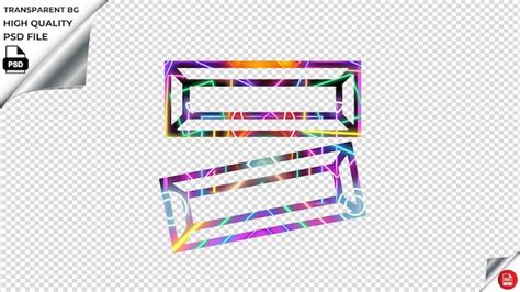 Gold Ingot Value Cyberpunk Neon PSD Transparent Premium AI Generated PSD