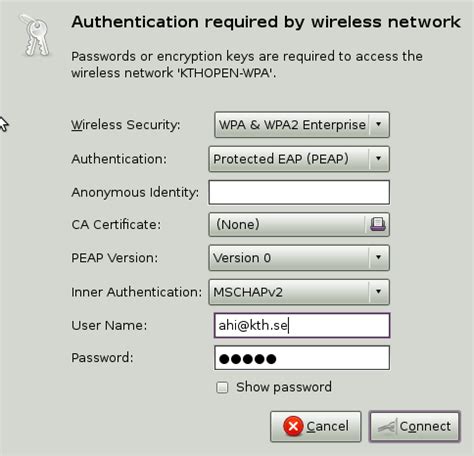 Eduroam Info