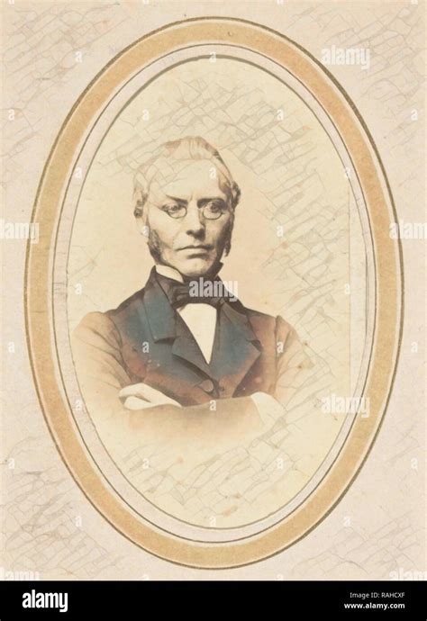 Portrait Of A Man With Glasses And A Jacket With A Tie Anonymous C