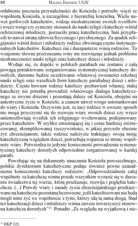 KATECHEZA RODZICÓW DZIECI PIERWSZOKOMUNIJNYCH PDF Free Download