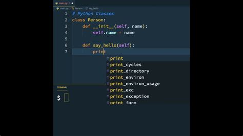 Python Classes In 50 Seconds 🔥👨‍💻 Shorts Youtube