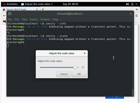 Zentity Linux Command And Its Various Dialog Box By Hithesh Kumar N