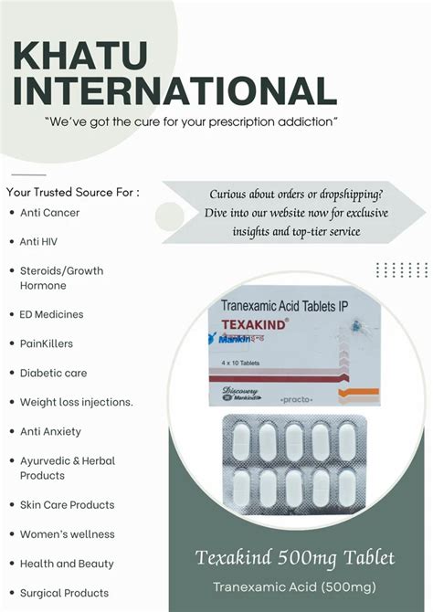 Texakind 500 Mg At ₹ 300 Box Bhandewadi Nagpur Id 2854434656230