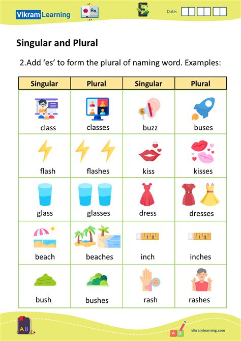 Download Singular And Plural Worksheets