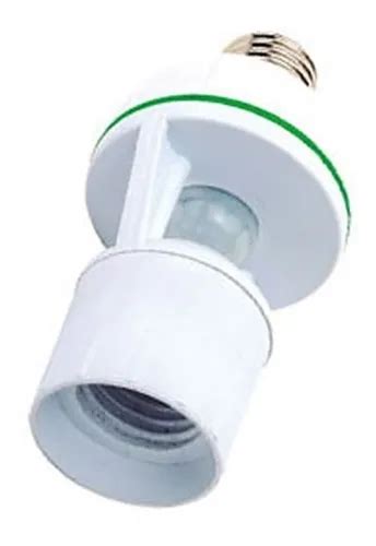 Socket E27 Con Sensor De Movimiento 127v Iusa Blanco Mercadolibre