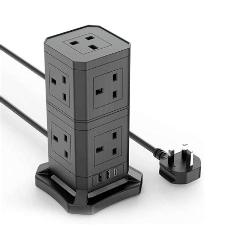 13 In1 Stacked Multi Purpose Power Socket
