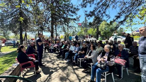 Мисајловски на средба со пензионерите од Бутел Линеарно зголемување на пензиите од 5 000 денари