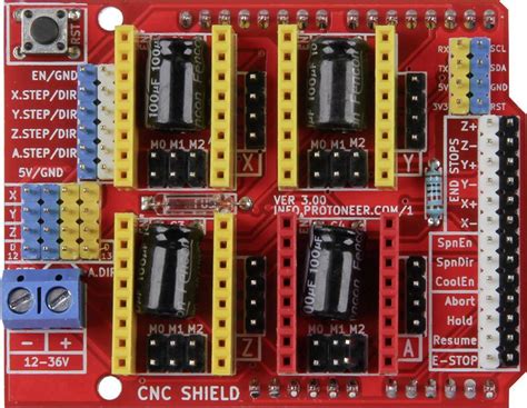 Joy It Ard Cnc Kit1 Convient Pour Cartes Arduino Arduino Uno 1 Pcs
