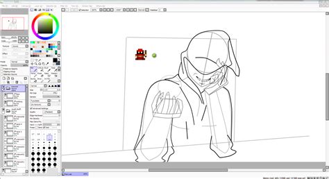 Sorc With Phylactery Orb Mouse Drawing Finished Fan Art Forum