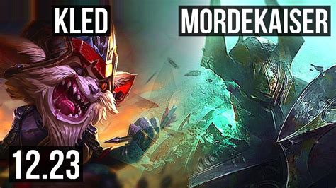 Kled Vs Morde Top 8 Solo Kills 600 Games Godlike Kr Diamond