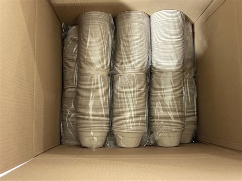 850ml1000ml Compostable Disposable Food Packaging Biodegradable