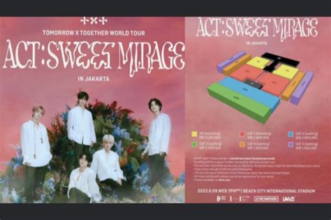 Cara Beli Dan Harga Tiket Konser Txt Di Jakarta Mulai Rp 155 Juta