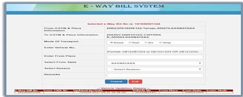 Supply Chain Management How To Use E Way Bill For Transportation