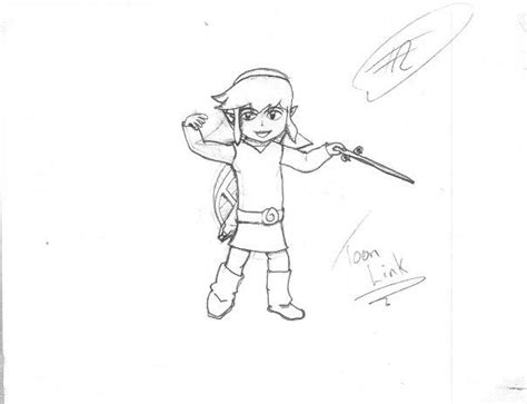 Toon Link Drawing At Explore Collection Of Toon