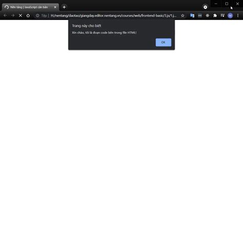 Các Cách Sử Dụng Javascript Trong Trang Web Nền Tảng