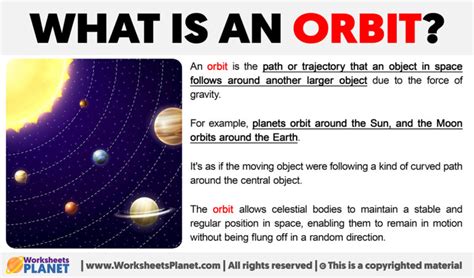 What Is An Orbit Definition Of Orbit