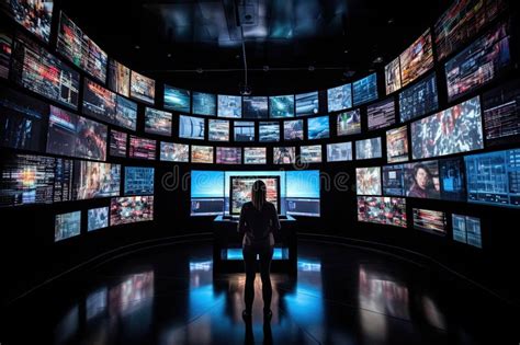 Digital Invasion Of Privacy Gripping Image Of Leaked Personal Data On