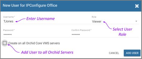 Adding New Orchid Users Orchid Hybrid Fusion VMS Administrator Guide