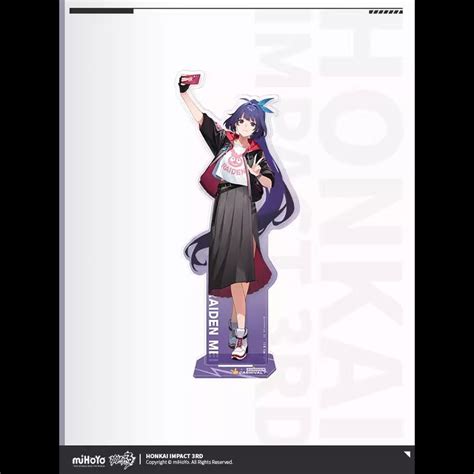 Raiden Mei Summer Carnival Series Acrylic Stand 18cm Honkai Impact
